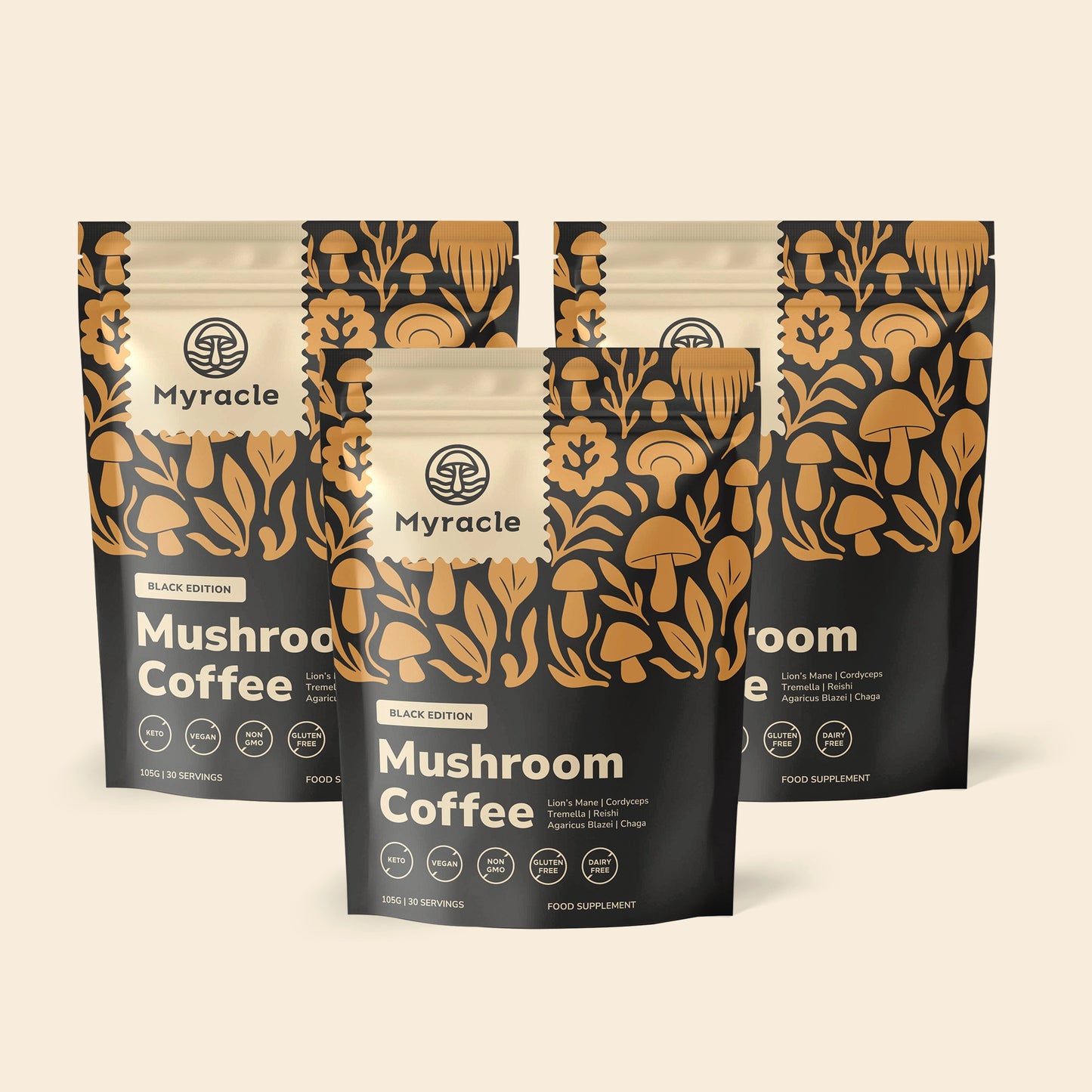 Myracle Black Edition | Boost Energy & Focus Naturally